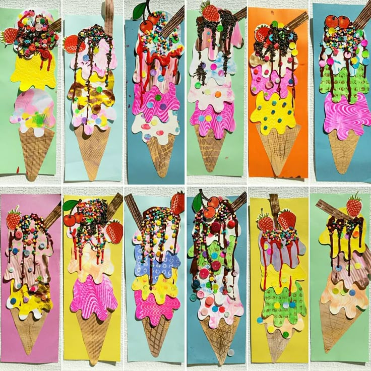 School Holidays | Collage Sweeties | Gosford Regional Gallery